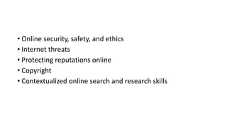 Rules of Netiquette Empowerment Technologies Lesson | PPTX