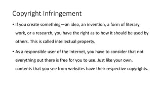 Rules of Netiquette Empowerment Technologies Lesson | PPTX