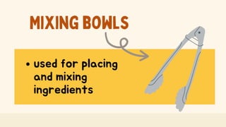 TOOLS UTENSILS AND EQUIPMENT IN FOOD PRESERVATION | PDF