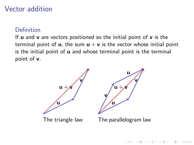 Lesson 2: Vectors and the Dot Product | PDF | Physics | Science