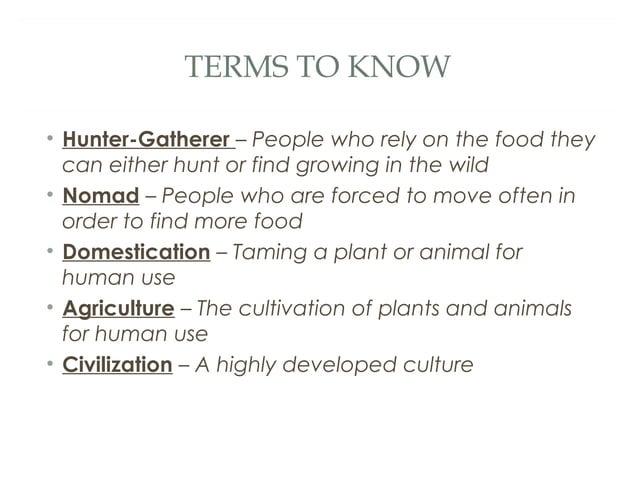 Lesson 02 The Agricultural Revolution | PPT | Religion & Spirituality