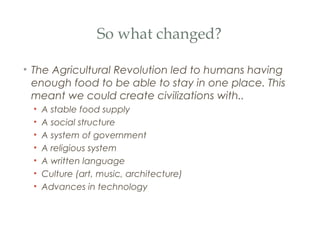 Lesson 02 The Agricultural Revolution | PPT