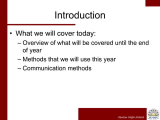 Lesson 1 introduction | PPT