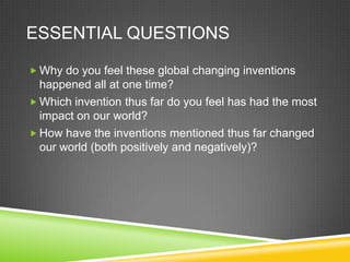 Lesson 2 inventions | PPTX | Needlework | Arts and Crafts