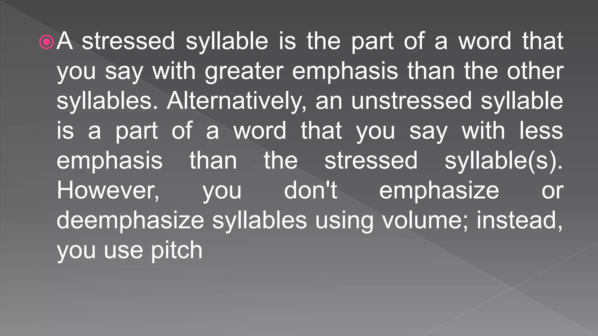 Lesson-22. Stressed and unstressed syllables.pptx