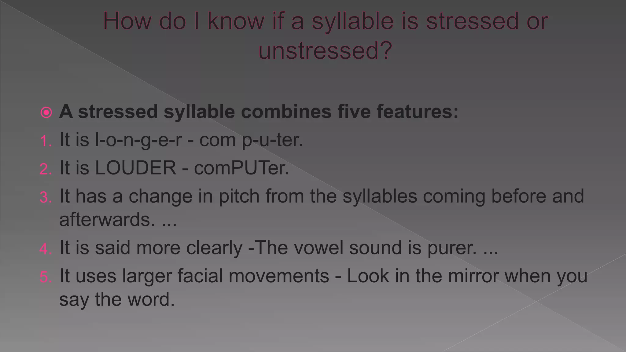 Lesson-22. Stressed and unstressed syllables.pptx
