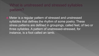 Lesson-22. Stressed and unstressed syllables.pptx