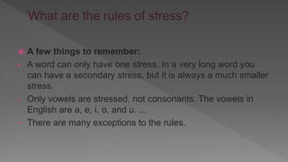 Lesson-22. Stressed and unstressed syllables.pptx