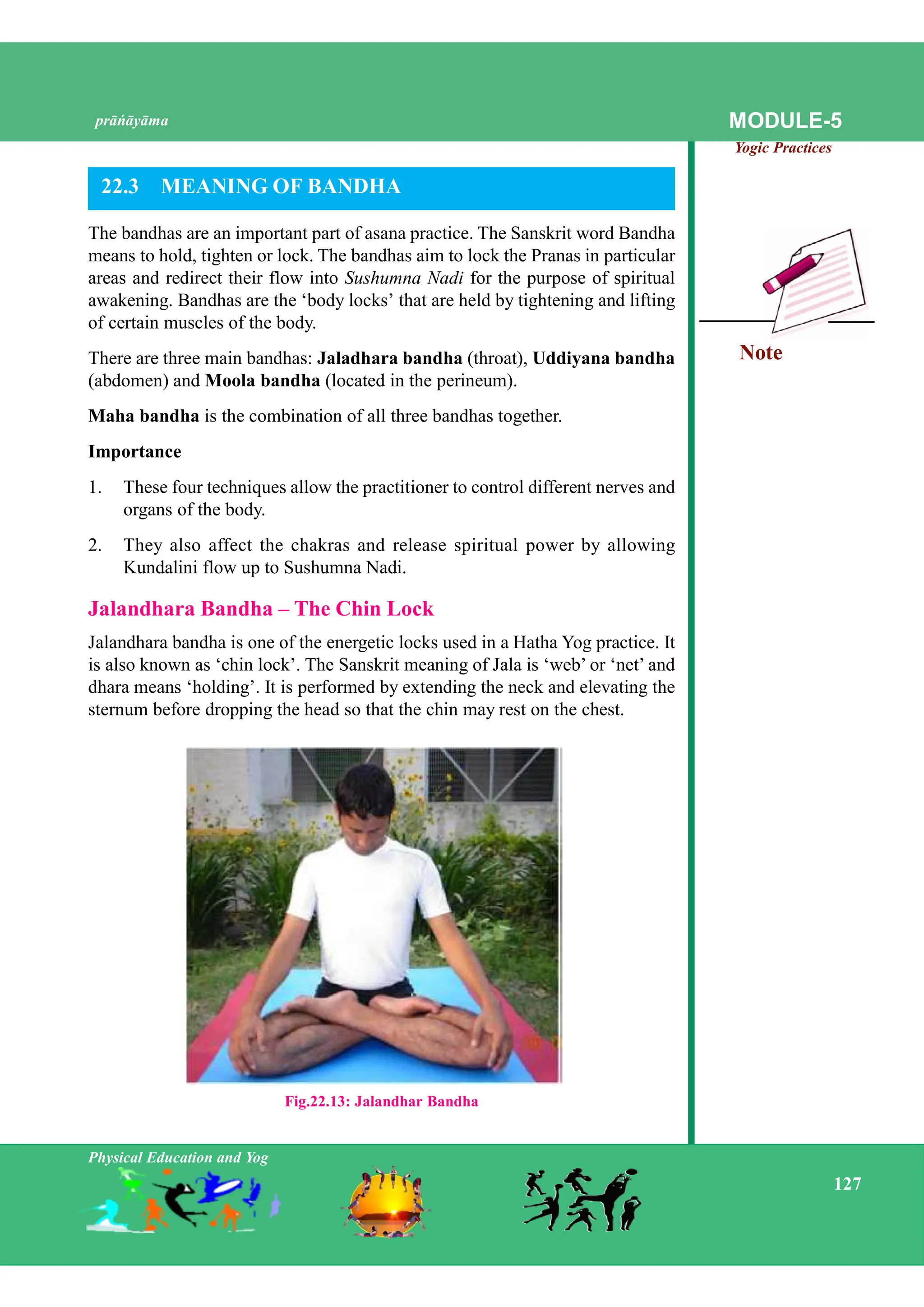 Lesson-22.pdf yoga mudra and bandha technique | PDF