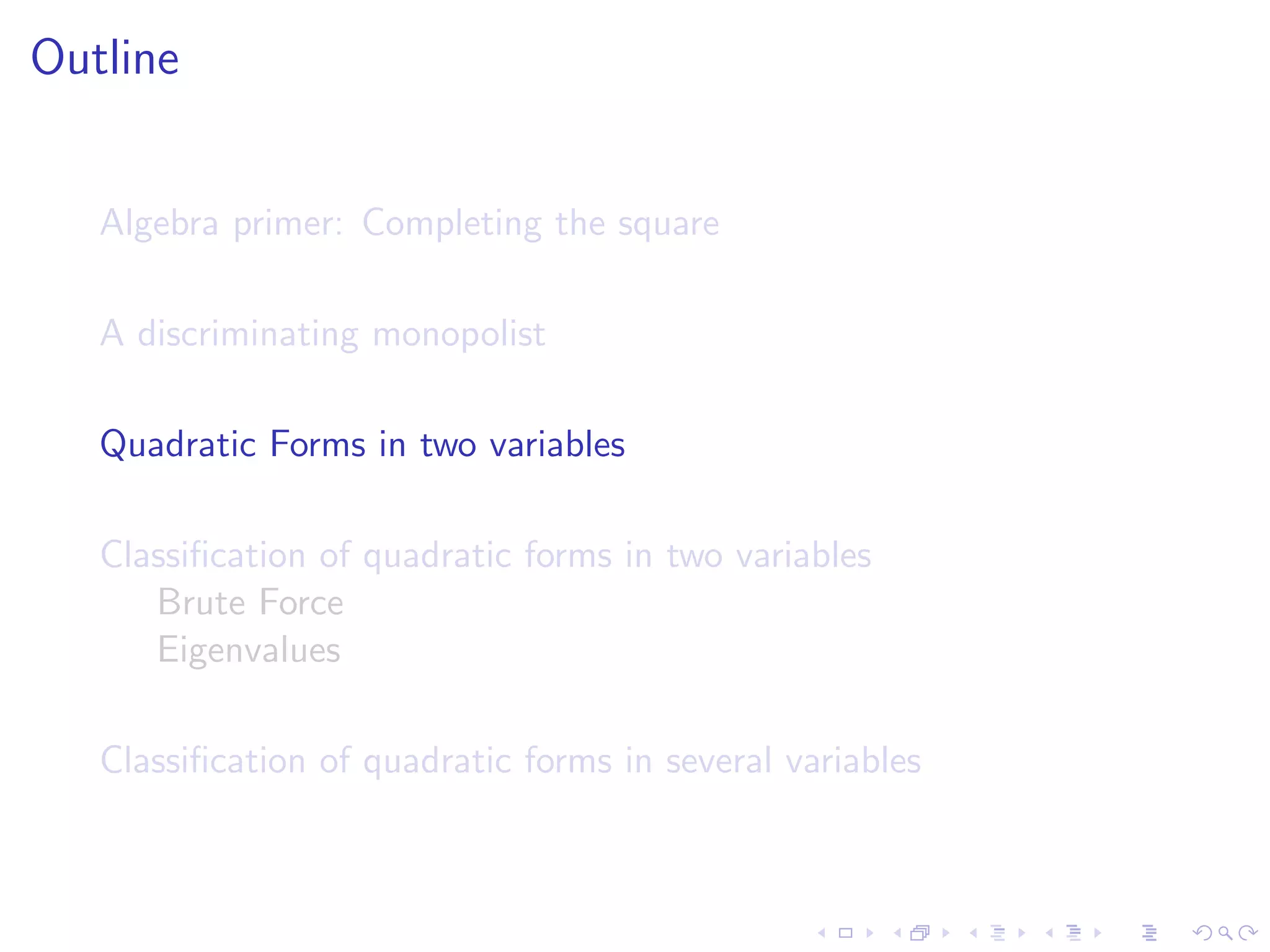 Lesson 22: Quadratic Forms | PDF