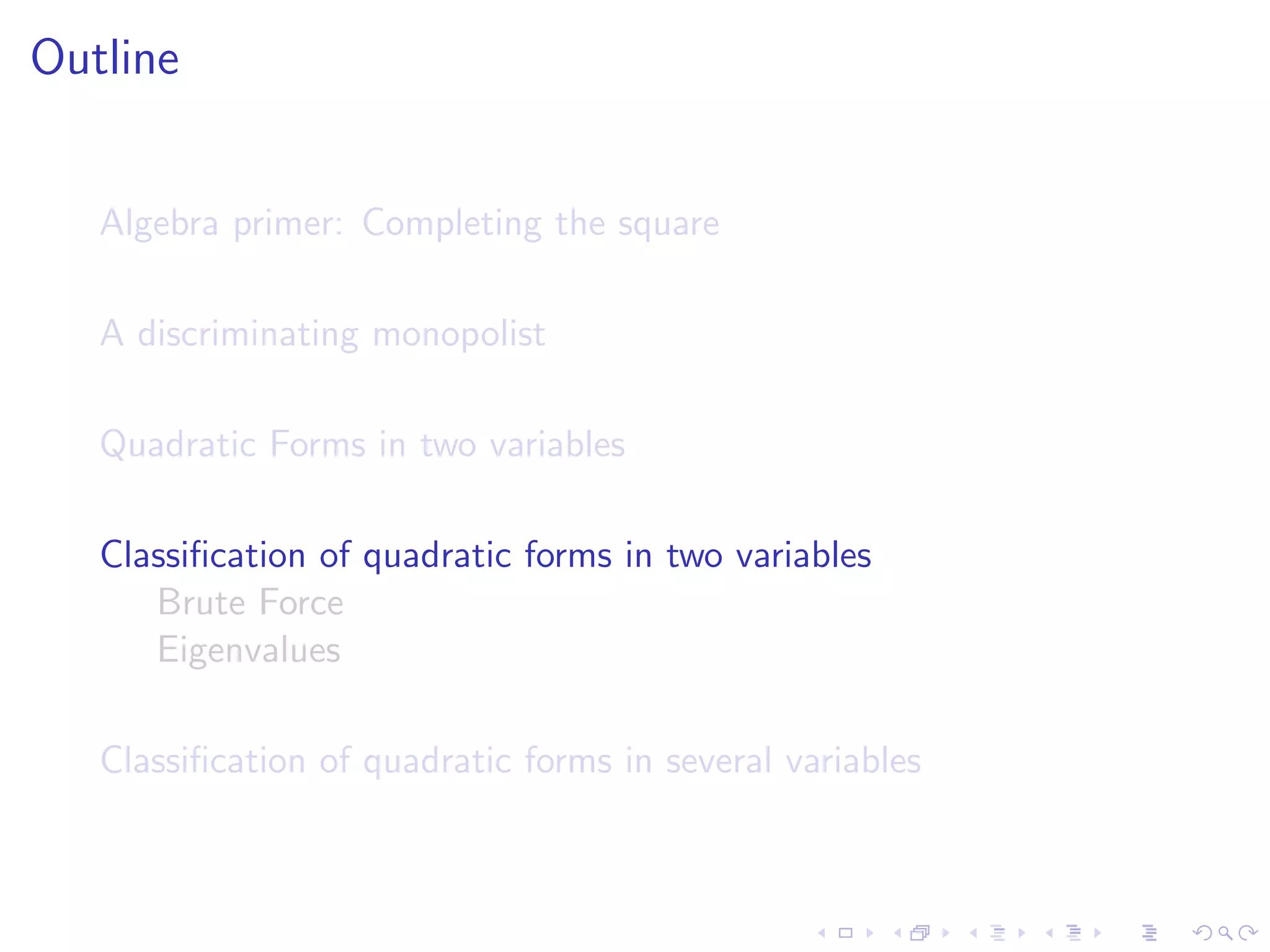 Lesson 22: Quadratic Forms | PDF
