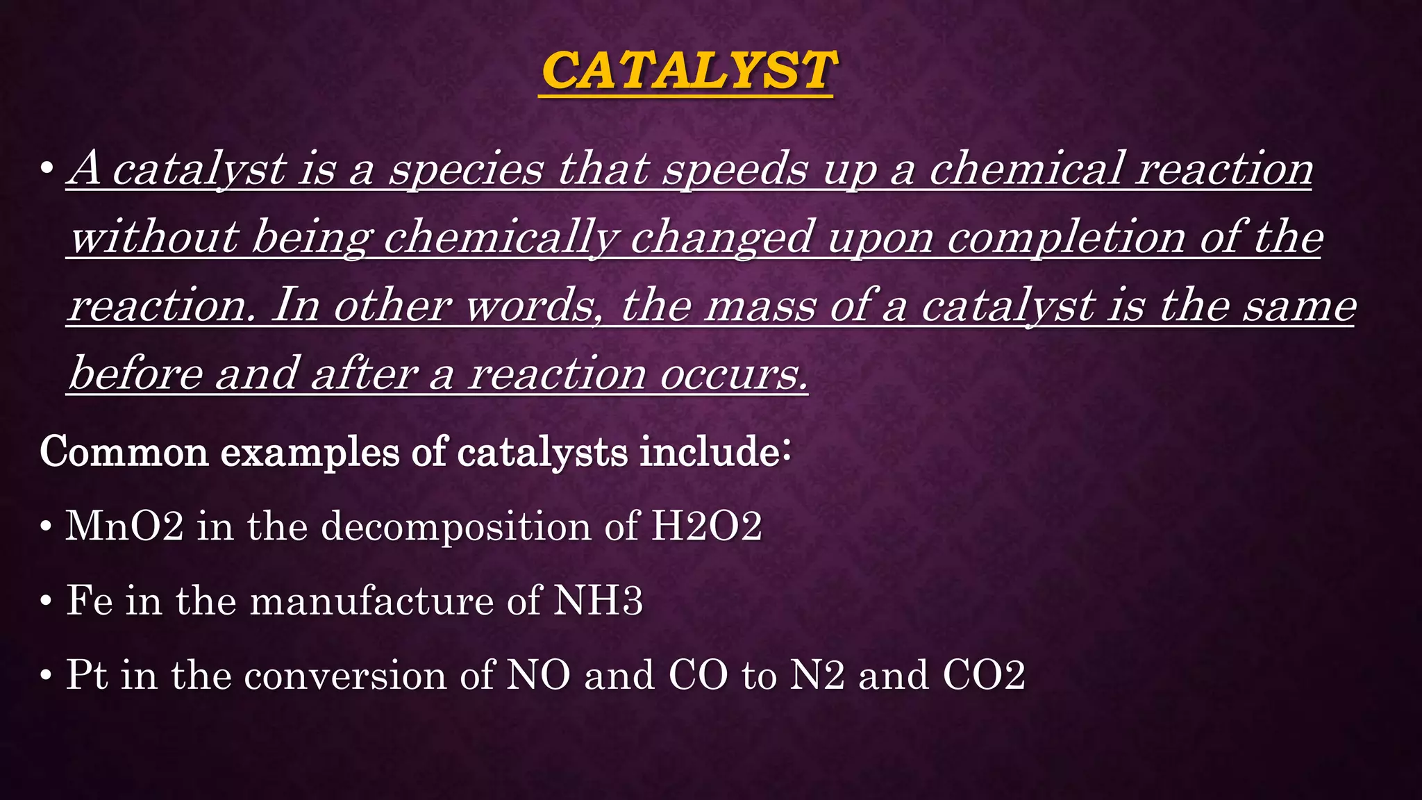 Factors Affecting Reaction Rates | PPTX