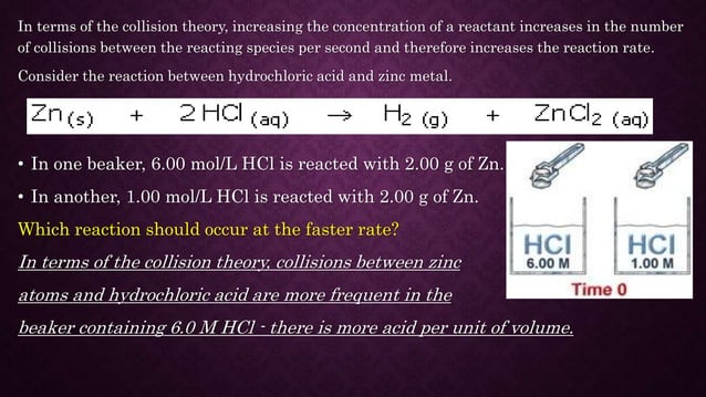 Factors Affecting Reaction Rates | PPTX