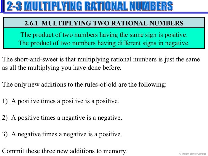 Lesson 2 3 Multiplying Rational Numbers lesson-2-3-multiplying-rational-numbers