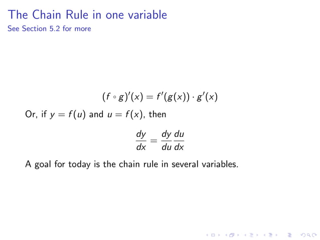 Lesson 23: The Chain Rule | PPT