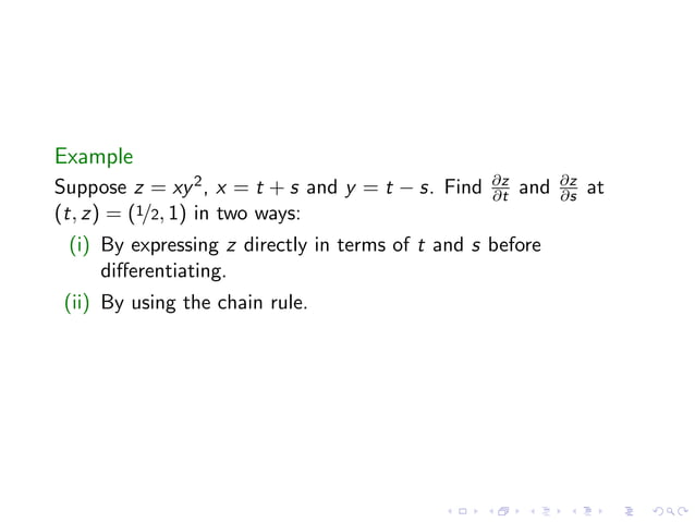 Lesson 23: The Chain Rule | PPT