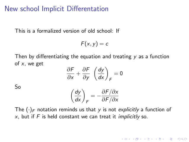 Lesson 24: Implicit Differentiation | PDF