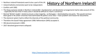 Politics lesson on devolution - UK and N. Ireland. | PPTX | Civic ...