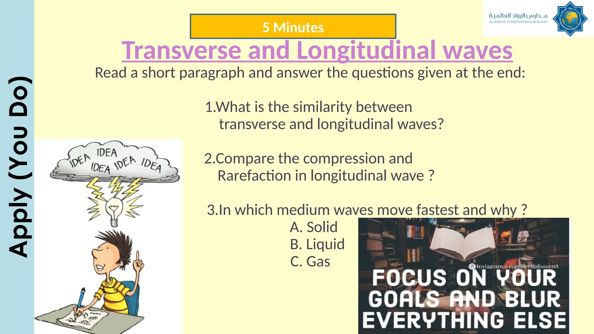 Lesson ppt for grade 8 regarding transverse and longitudinal waves | PPTX