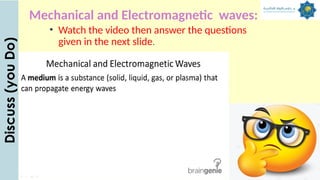 Lesson ppt for grade 8 regarding transverse and longitudinal waves | PPTX