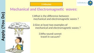 Lesson ppt for grade 8 regarding transverse and longitudinal waves | PPTX