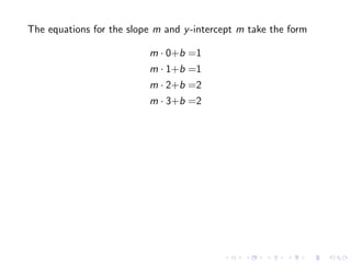 Lesson 26: Optimization II: Data Fitting | PDF