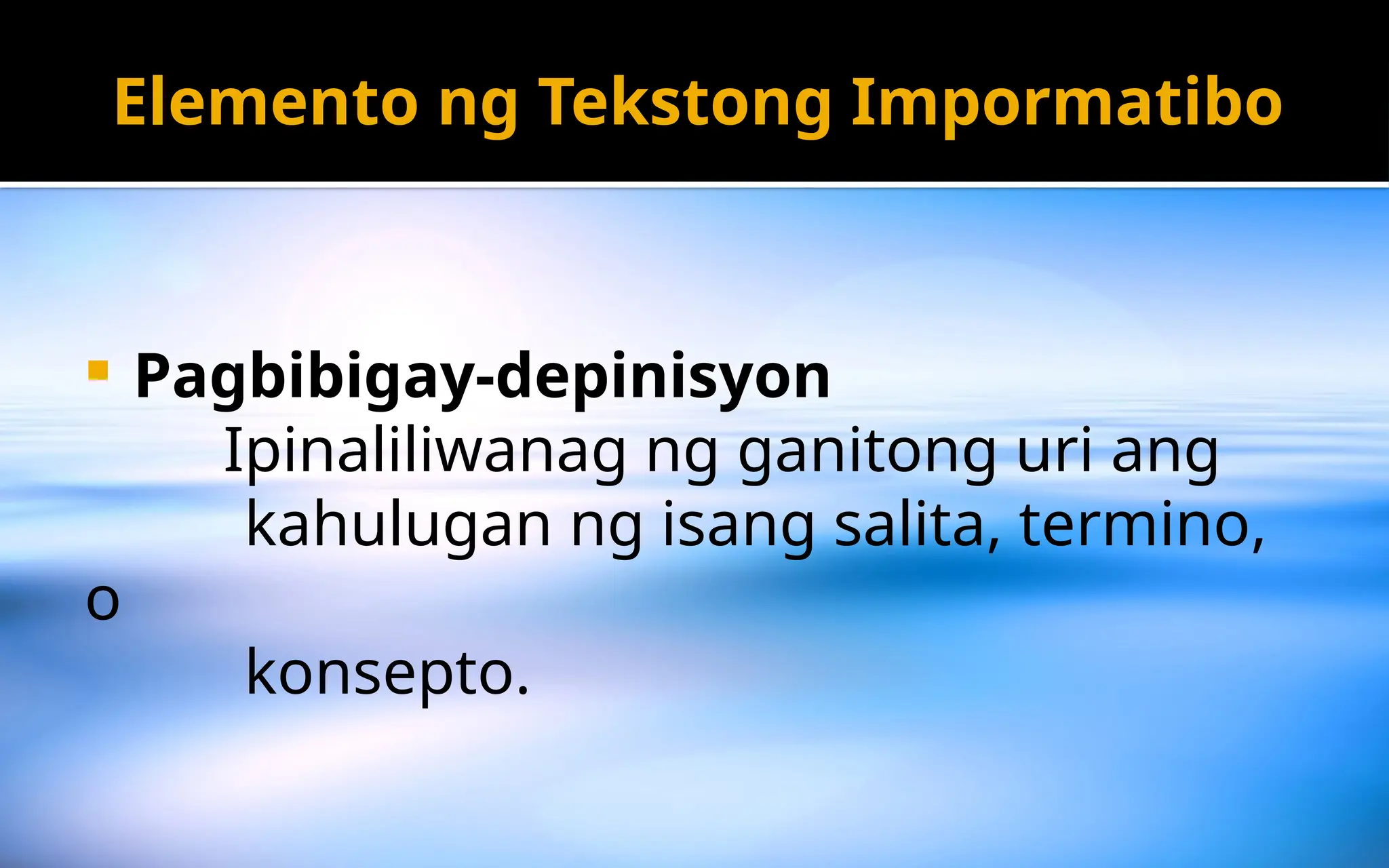 Lesson-2_Tekstong-Impormatibo presentation | PPT
