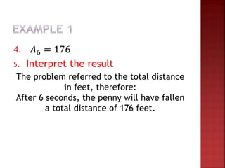 Arithmetic Sequence Grade 10 department of mathematics | PPT