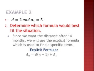 Arithmetic Sequence Grade 10 department of mathematics | PPT