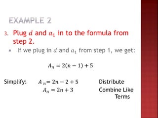 Arithmetic Sequence Grade 10 department of mathematics | PPTX