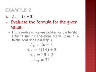 Arithmetic Sequence Grade 10 department of mathematics | PPTX