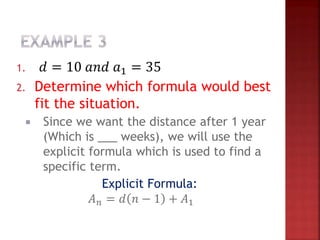 Arithmetic Sequence Grade 10 department of mathematics | PPT | Free ...