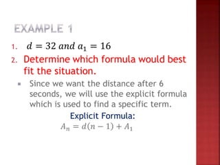 Arithmetic Sequence Grade 10 department of mathematics | PPT