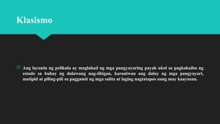 Sinesosyedad Elemento at teoryang pelikula | PDF