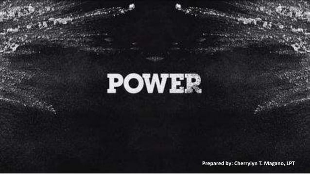 Lesson 3.-power | PPTX