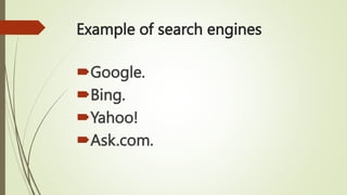 lesson-3.pptx | Search | Internet