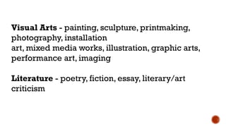 NATIONAL ARTIST PPT GRADE 12 CONTEMPORARY PHILIPPINE ART FORMS | PPTX