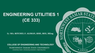 Engineering Utilities: Systems for Modern Buildings | PDF