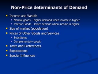 Lesson 3 Demand Theory | PPT