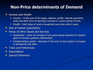Lesson 3 Demand Theory | PPT