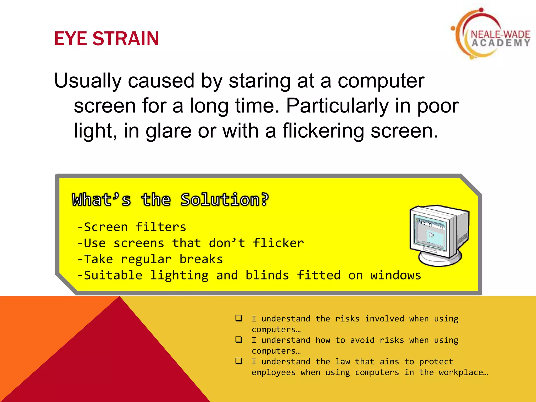 Lesson 3-health-and-safety | PPTX | Internet for Beginners | Internet