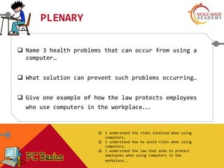 Lesson 3-health-and-safety | PPTX | Internet for Beginners | Internet