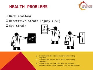 Lesson 3-health-and-safety | PPTX | Internet for Beginners | Internet