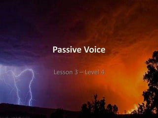 ENGLISH-lesson -NUMBER- 3- the-passive-voice | PPT