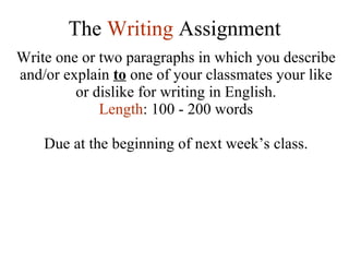 Lesson 3 Sentence Expansion | PPT