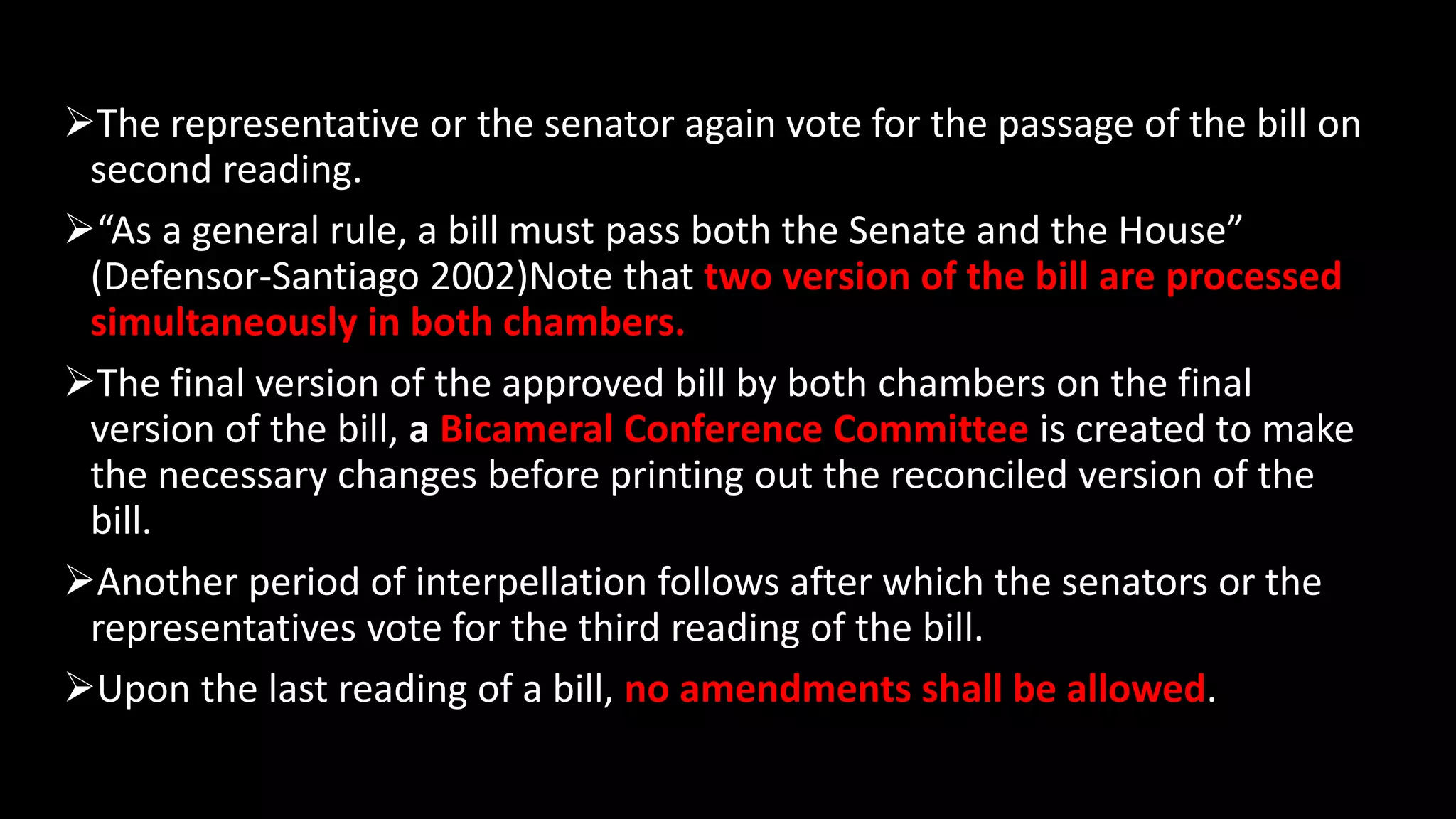 Lesson 7 - LEGISLATIVE DEPARTMENT | PPTX