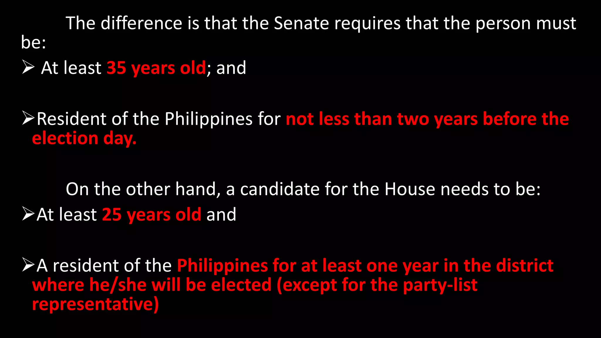 Lesson 7 - LEGISLATIVE DEPARTMENT | PPTX