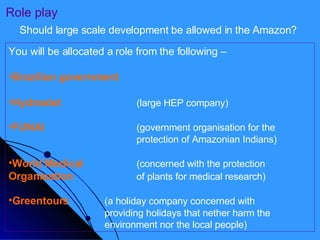 Lesson 3 Threats To Rainforest | PPT