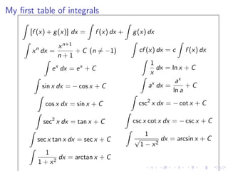 Lesson 31: Evaluating Definite Integrals | PDF | Physics | Science
