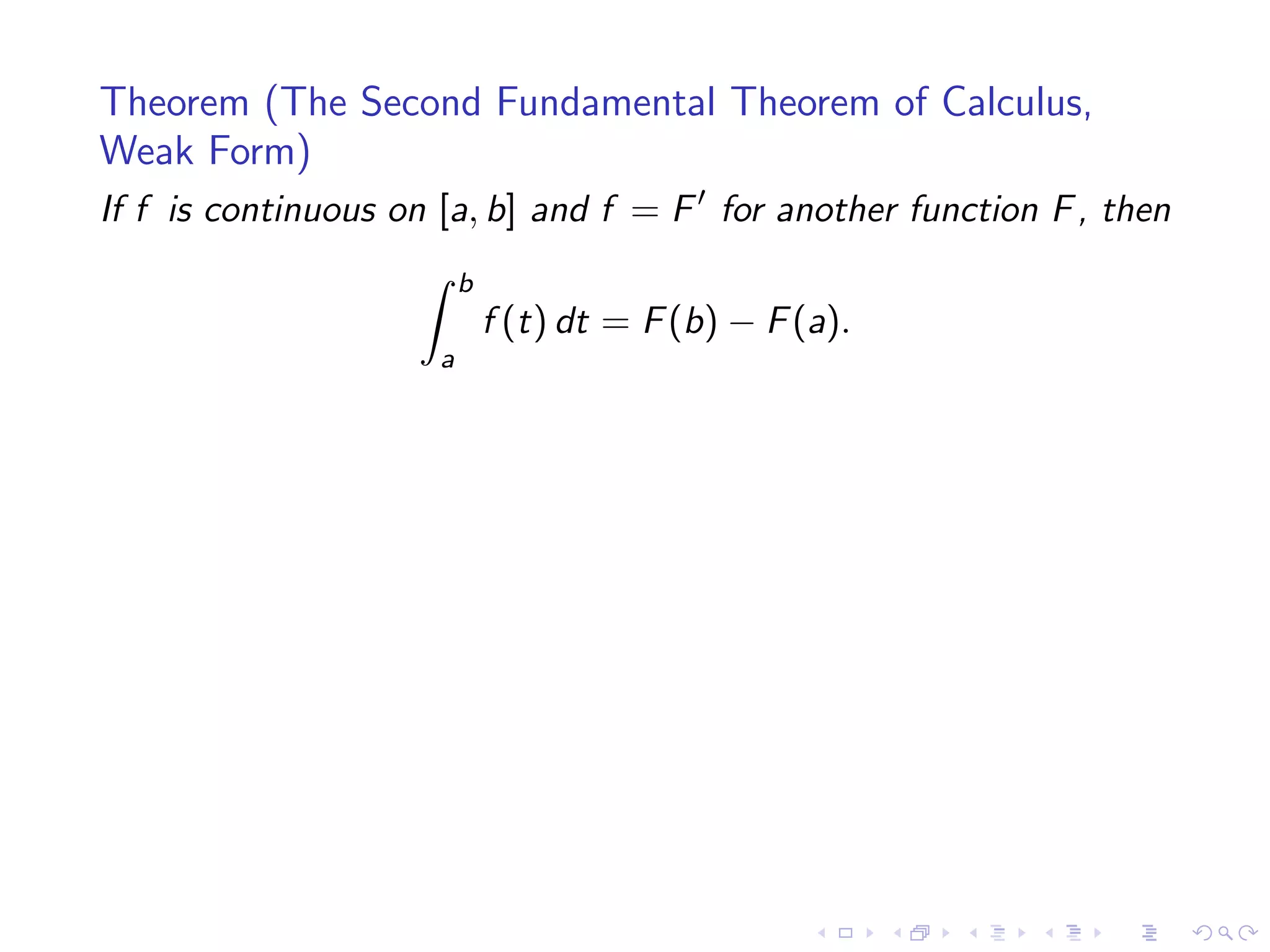 Lesson 32: The Fundamental Theorem Of Calculus | PDF
